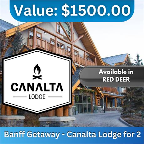 Harvard Media Auctions - Banff Getaway - Canalta Lodge for 2